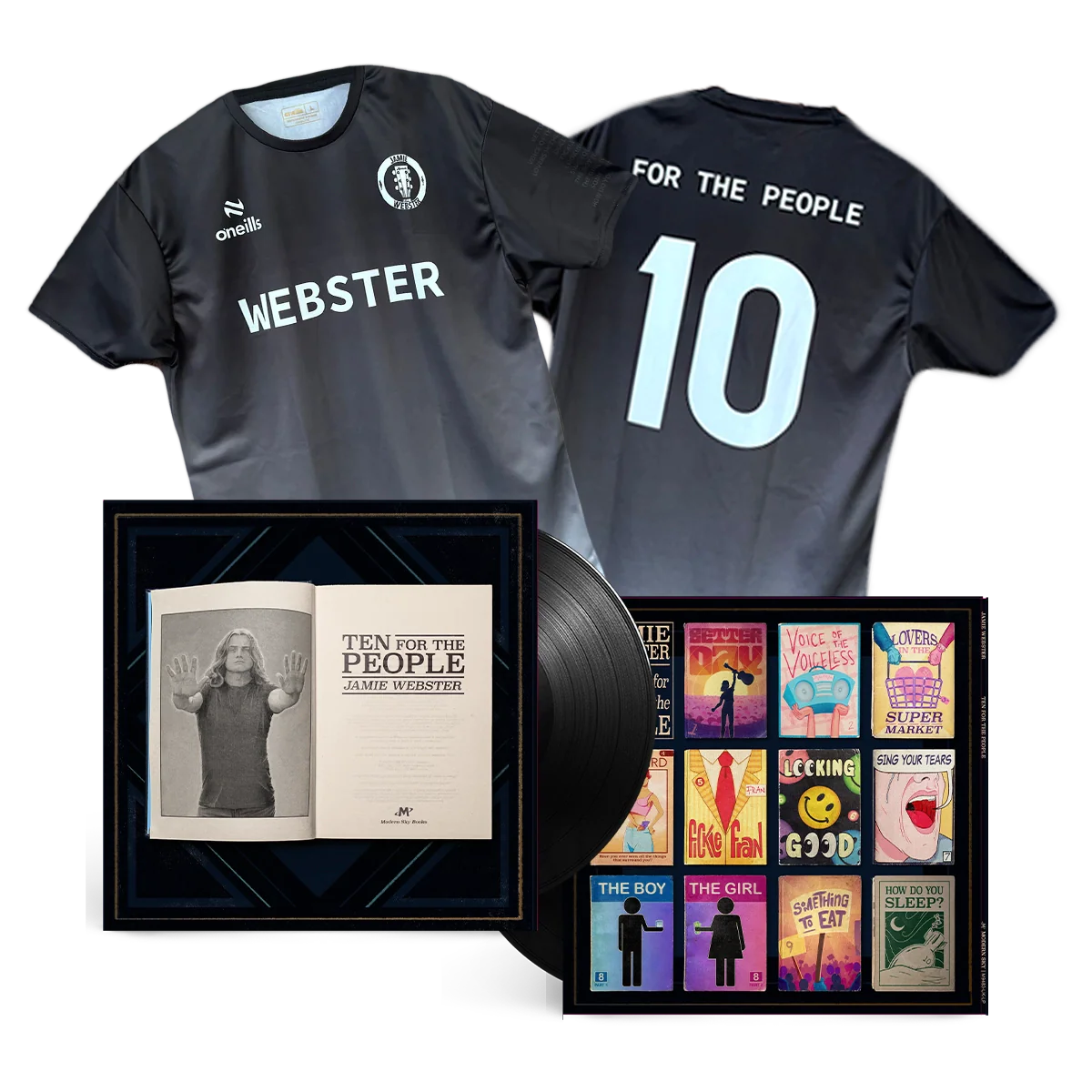 Team Webster Away Vinyl Bundle - Jamie Webster UK