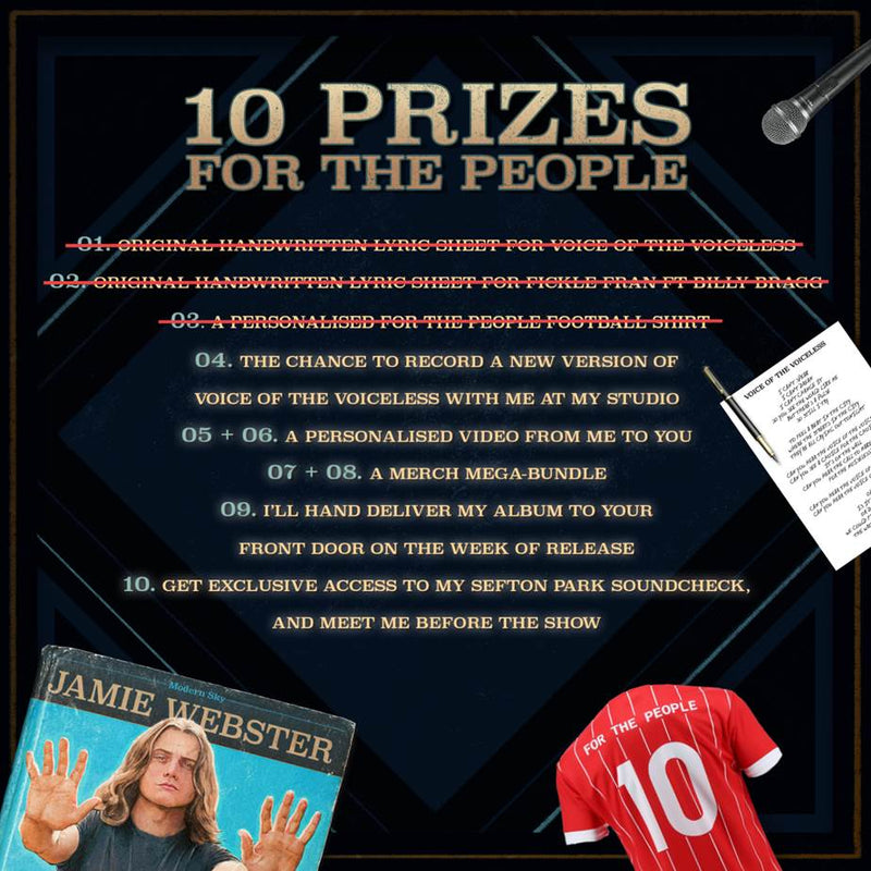 Jamie Webster UK - Official Store - Shop Exclusive Music & Merch